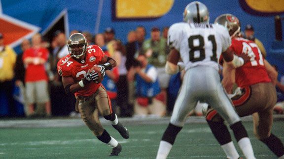 Dexter Jackson despertó la polémica con Buccaneers en el SB XXXVII