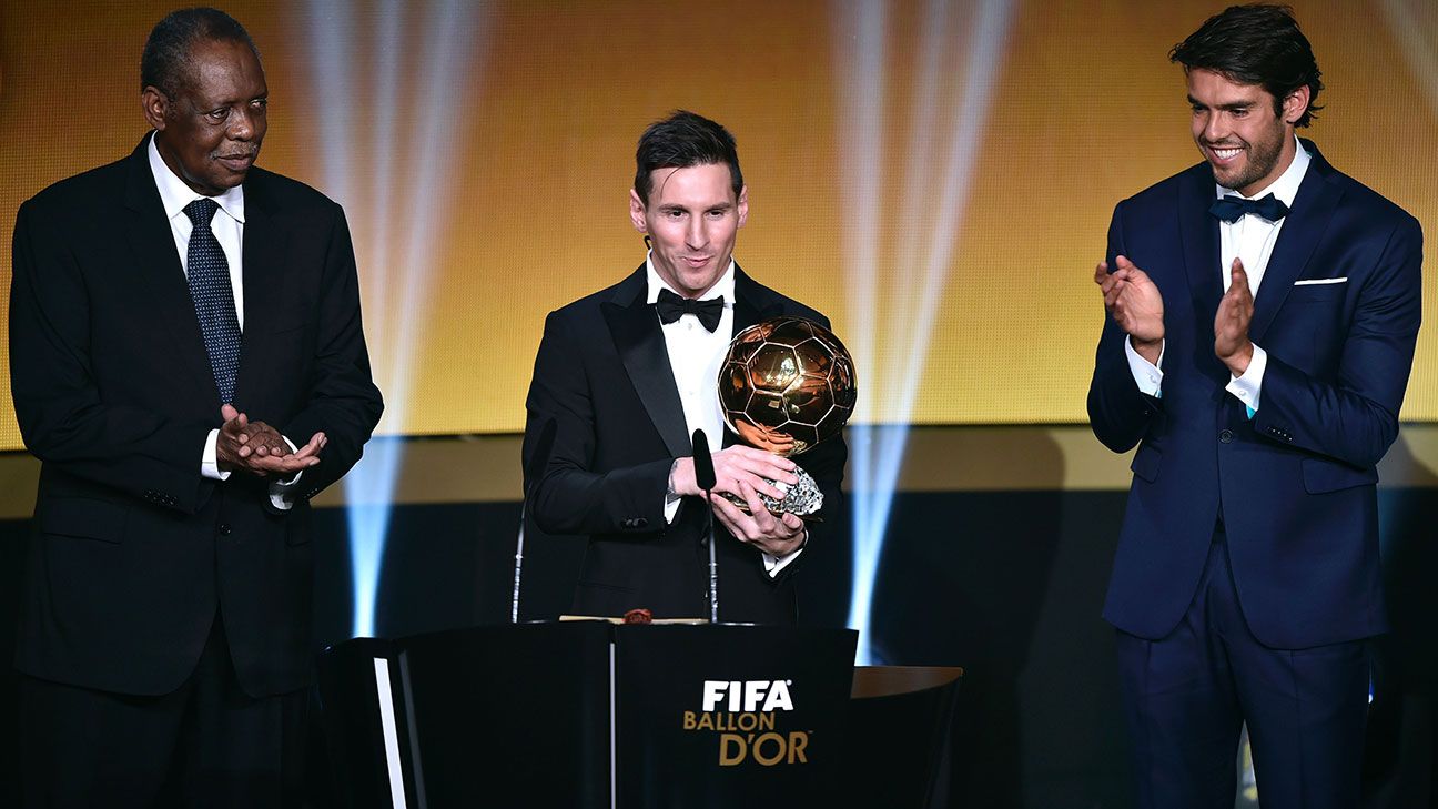 Lionel Messi ganó el Balón de Oro 2015 - ESPN
