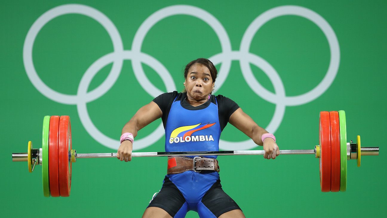 La colombiana Leidy Solis roza medalla en levantamiento de pesas - ESPN