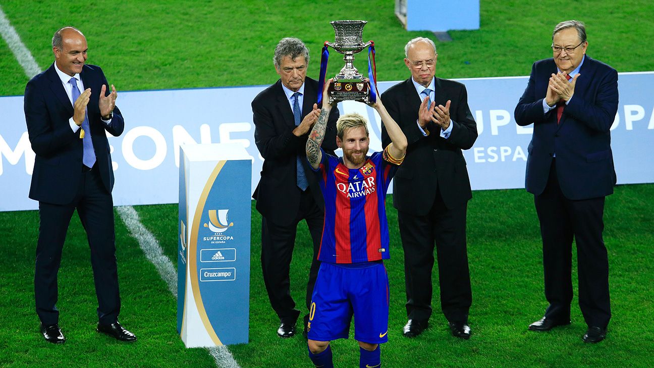 Messi redimensionó al Barcelona, le llenó las vitrinas de trofeos