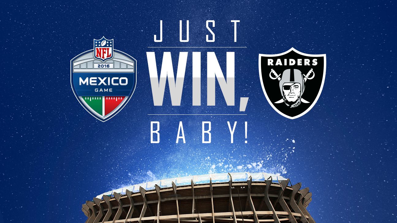 Conoce la historia de los Raiders, que jugarán esta semana en México - ESPN