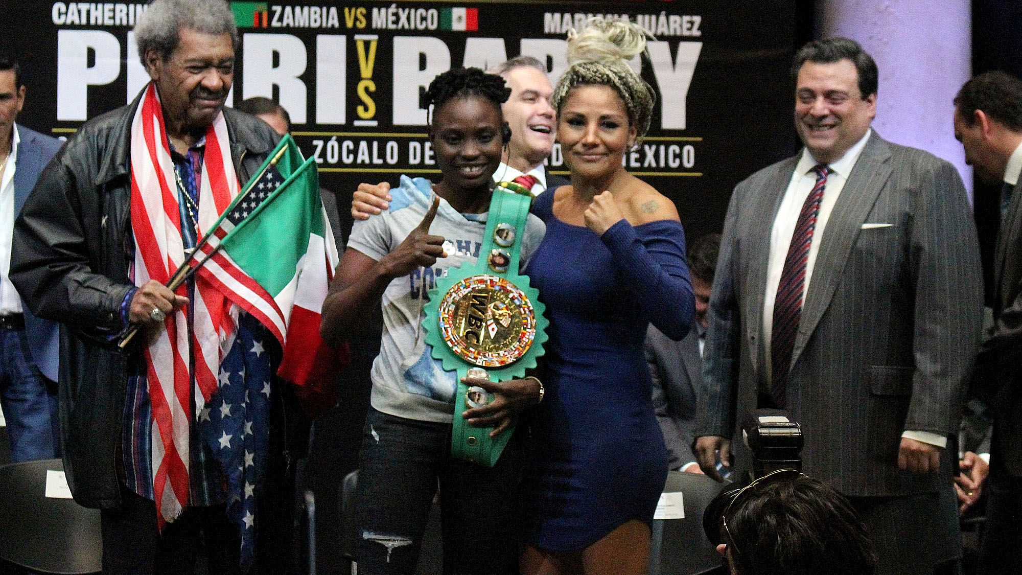 'Barby': Pelea en Zócalo, triunfo para box femenil - ESPN