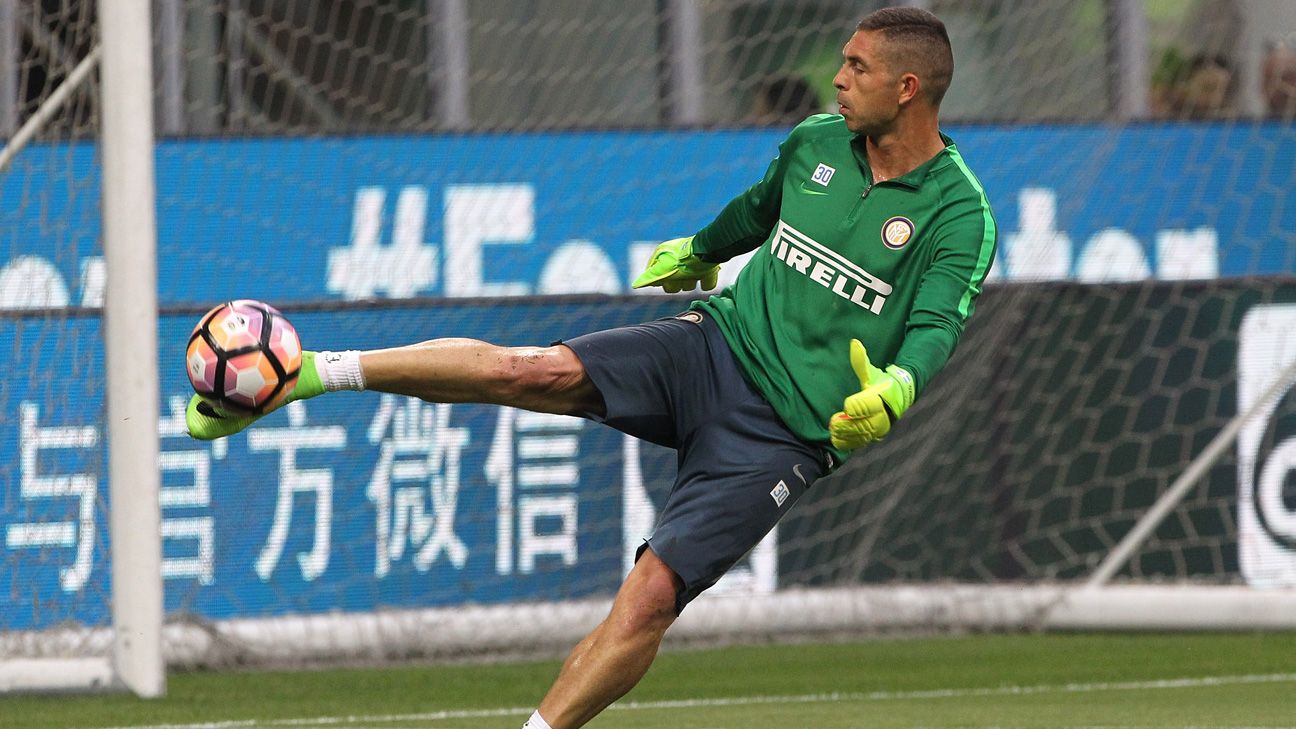 Monterrey ficha a portero Carrizo del Inter de Milán