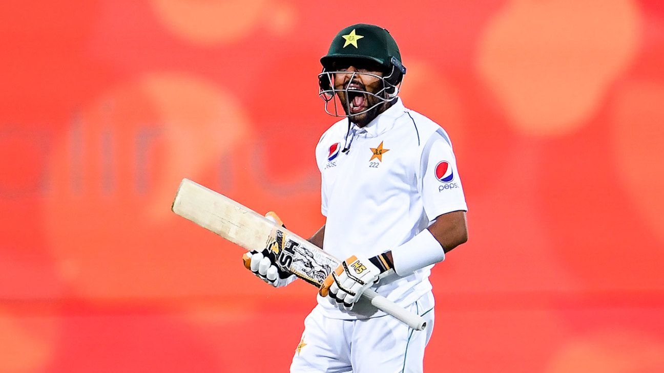 Babar Azam's Test 'breakthrough' the big positive - Azhar Ali - ESPN