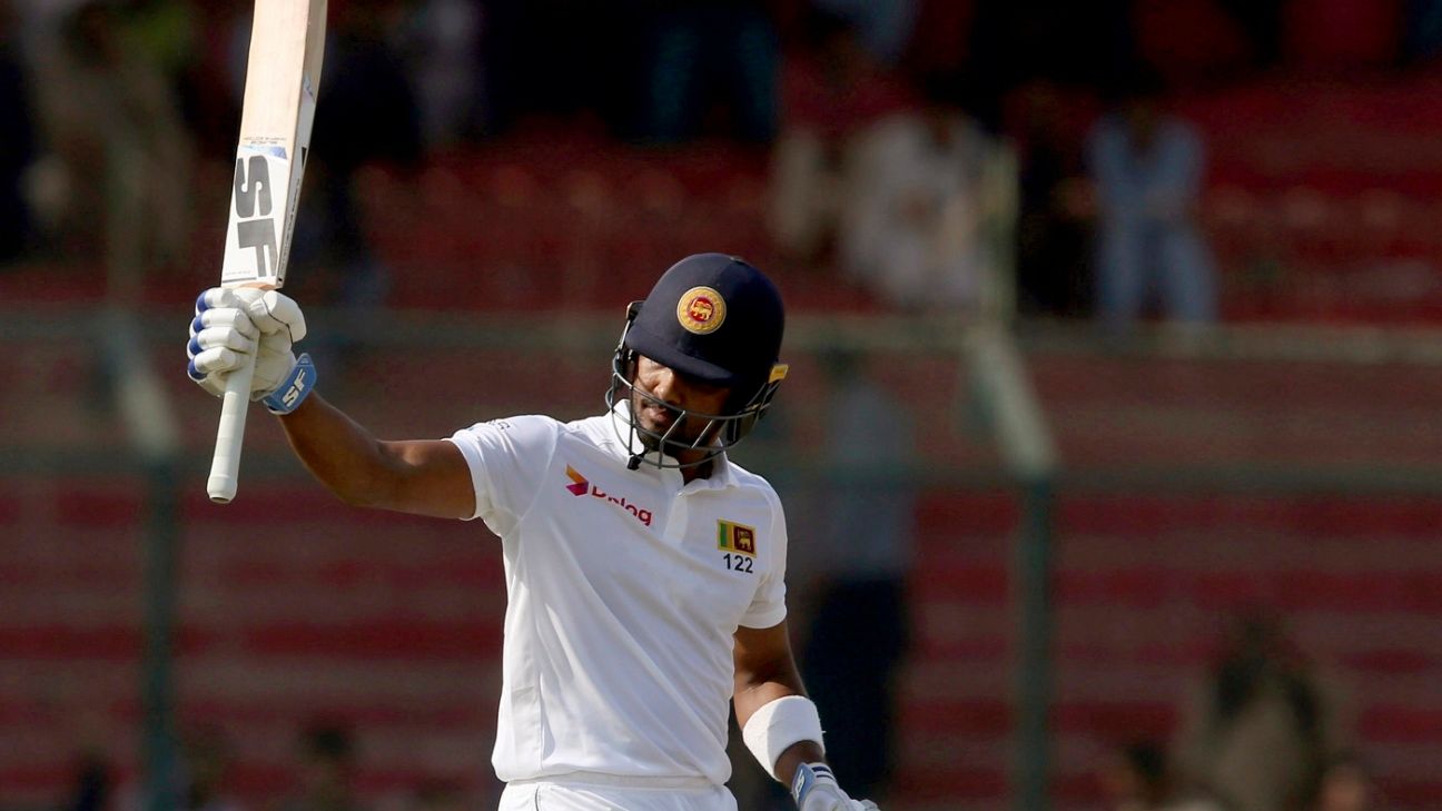 Dinesh Chandimal condenses rollercoaster career into one innings - ESPN