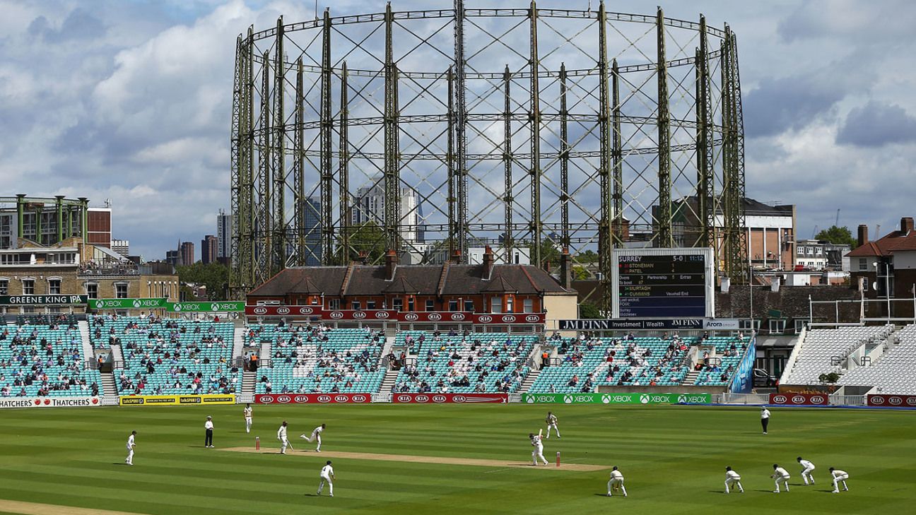 Cricket comes home as spectators make cautious return to Kia Oval ...