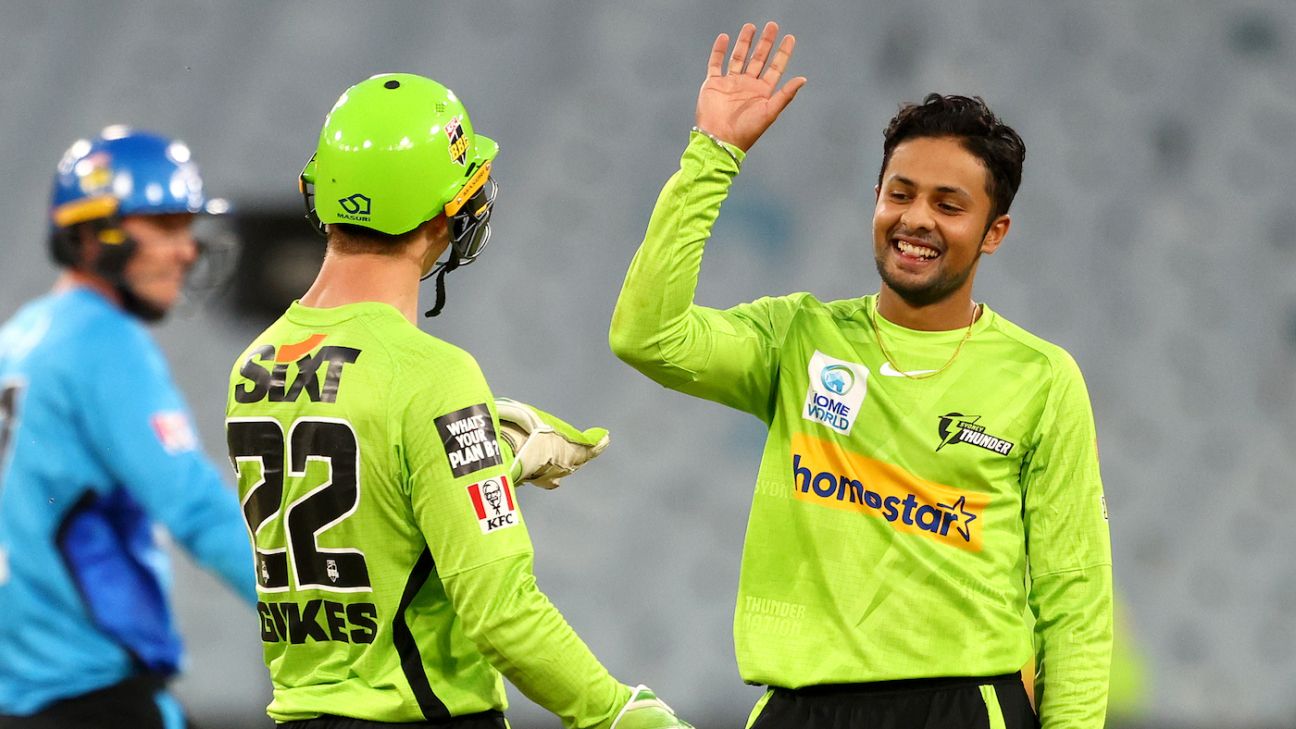 Tanveer Sangha hoping for Sydney Thunder BBL return - ESPN