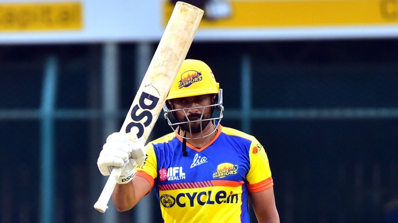 Samit Dravid gets his first Maharaja Trophy T20 contract - ESPN