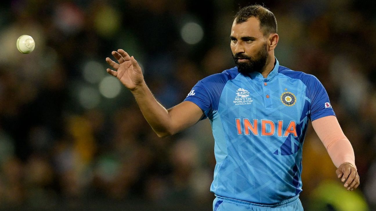 Injured Shami ruled out of ODIs against Bangladesh, doubtful for Tests ...