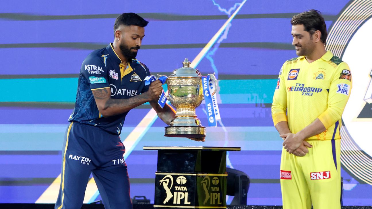 Chennai to host Qualifier 1 and Eliminator of IPL 2023 - ESPN