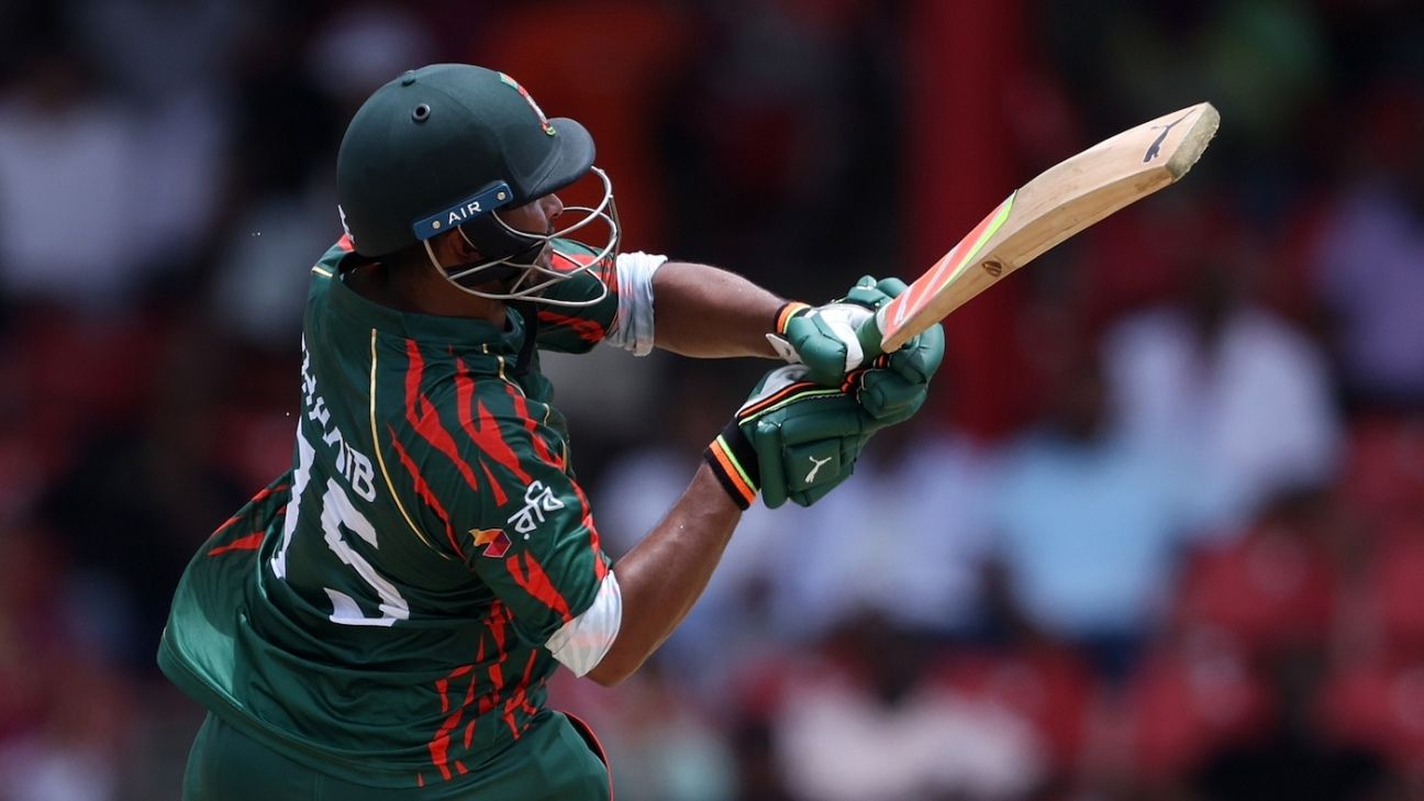 Shakib: 'Happy with the way I contributed, it wasn't an easy wicket' - ESPN