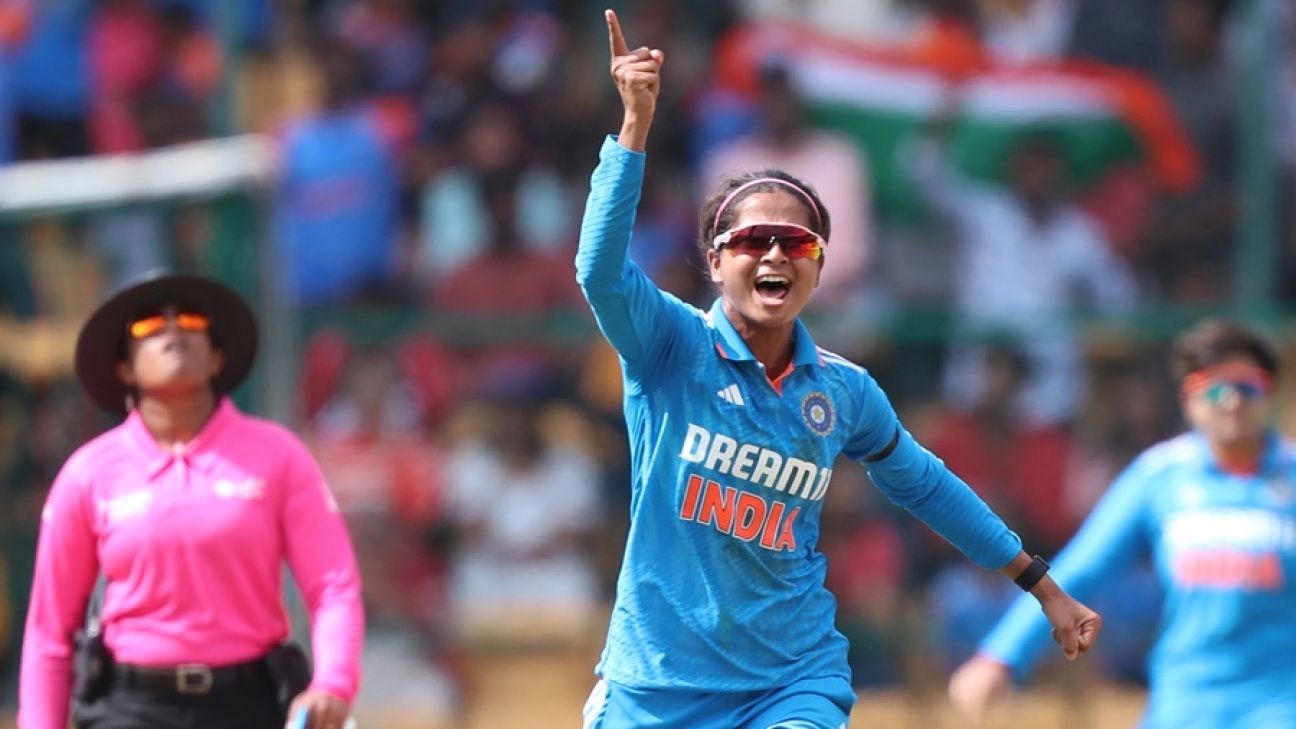 Shreyanka Patil named in India A squad subject to fitness clearance - ESPN