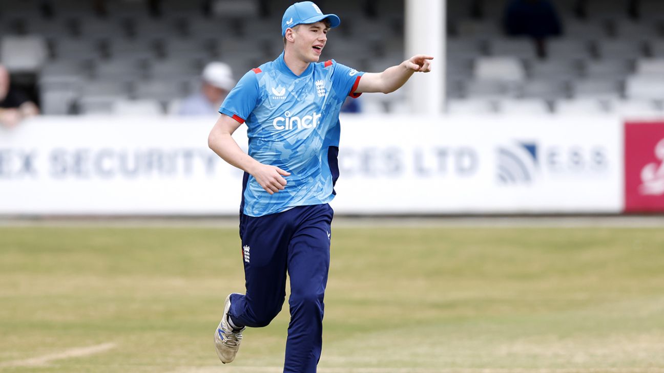 Rocky Flintoff catches eye as Under-19s enter field of dreams - ESPN