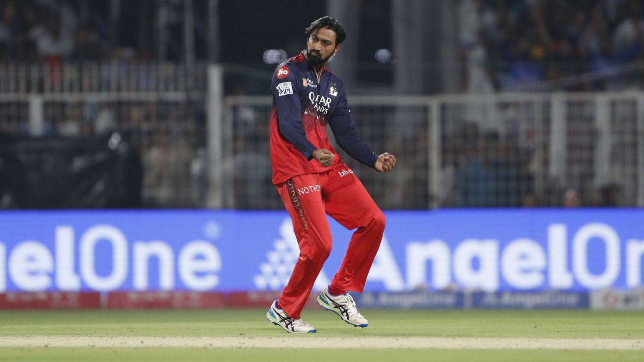 Krunal: 'If you get hit, you should only get hit on a good ball' - ESPN