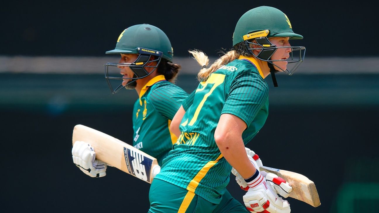 Chloe Tryon backs powerful SA batting to tame England 'matchwinners' - ESPN