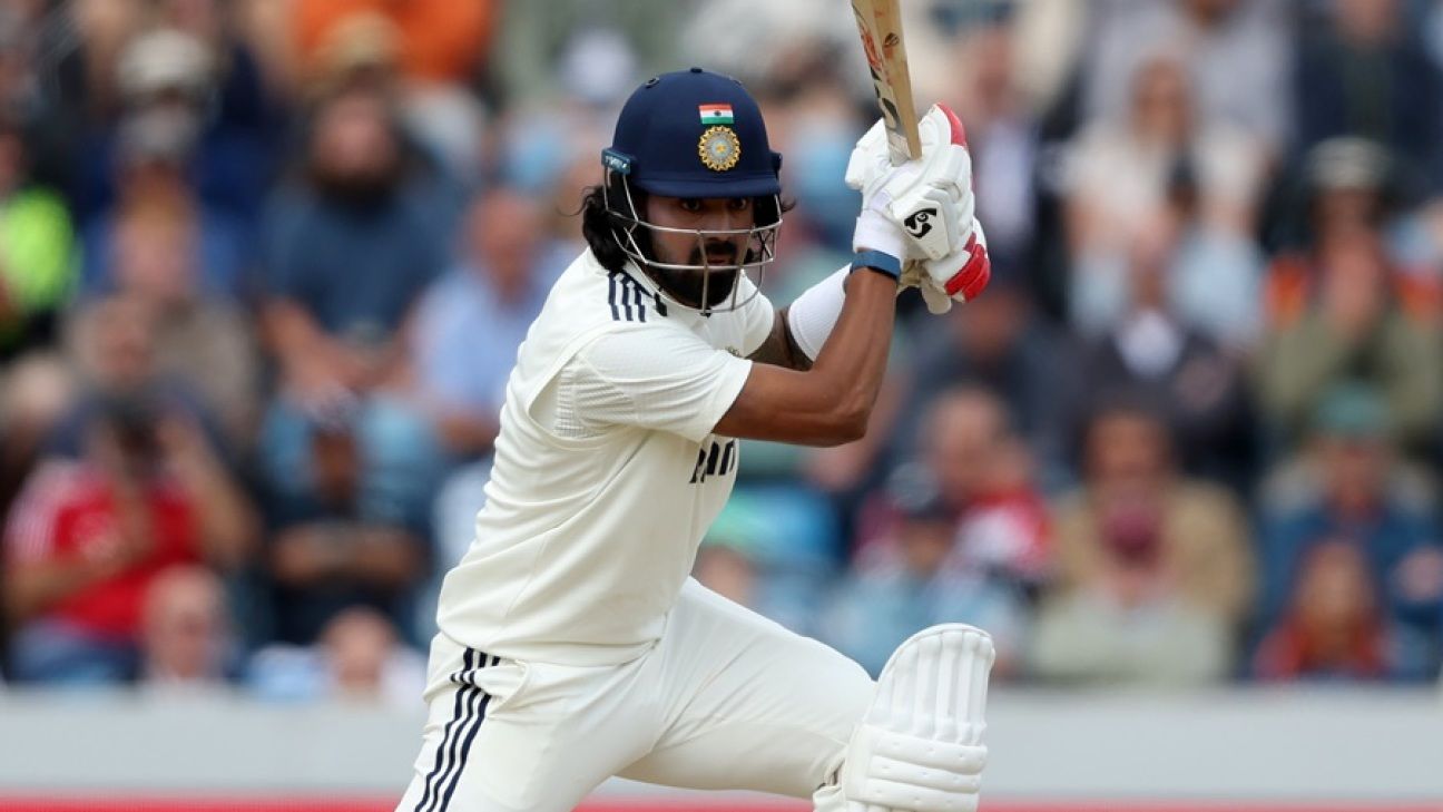 Rahul fifty takes India's lead past 150 after England strike early - ESPN