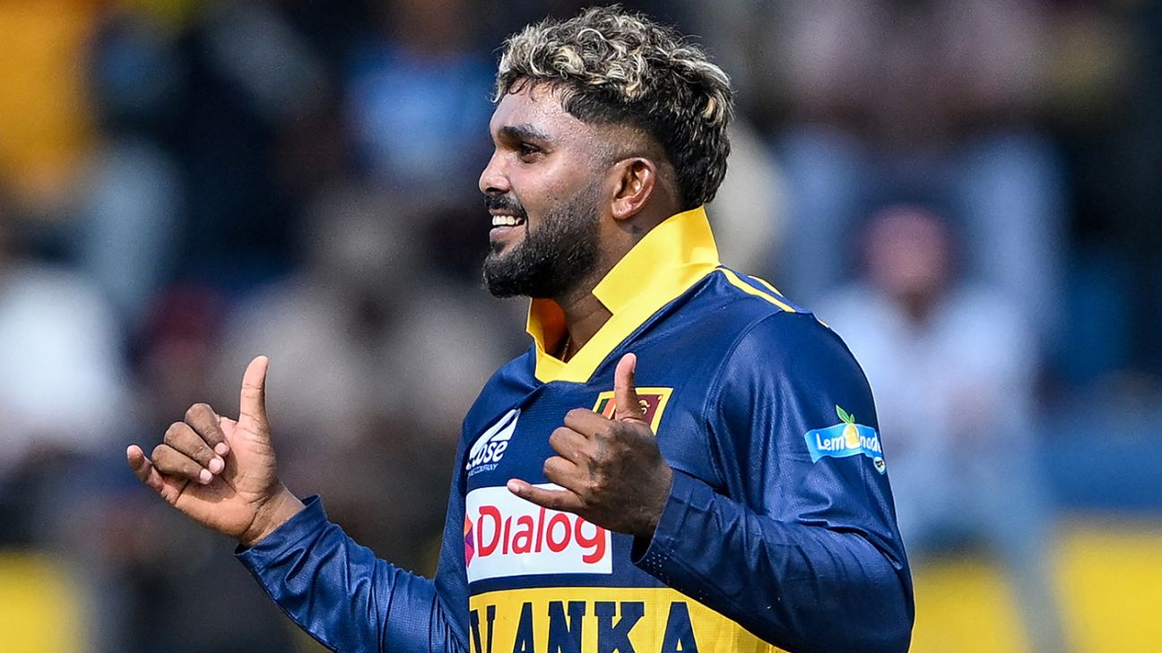 Wanindu Hasaranga ruled out of T20 World Cup with injury - ESPN