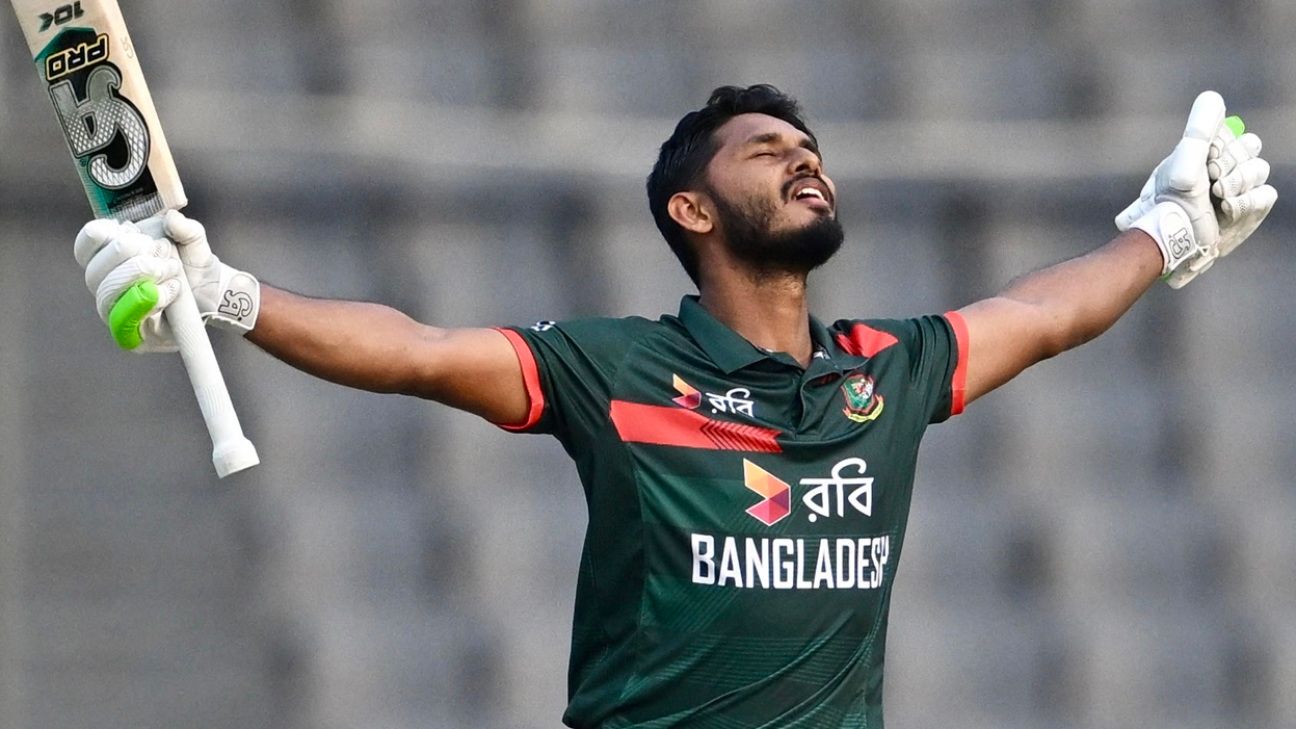Tanzid Hasan, Amite Hasan earn maiden call-ups to Bangladesh Test squad ...