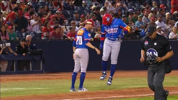 Cuadrangular de Anthony García vuela por el jardín izquierdo y culmina la remontada de Puerto ...