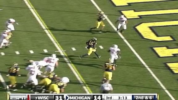 Michigan vs Wisconsin Highlight - ESPN Video