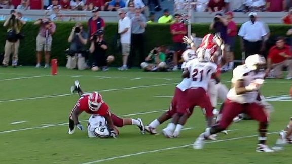 Georgia vs South Carolina Highlight - ESPN Video