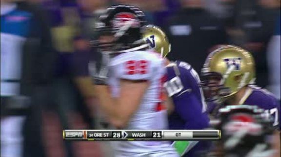 Washington vs Oregon State Highlight - ESPN Video