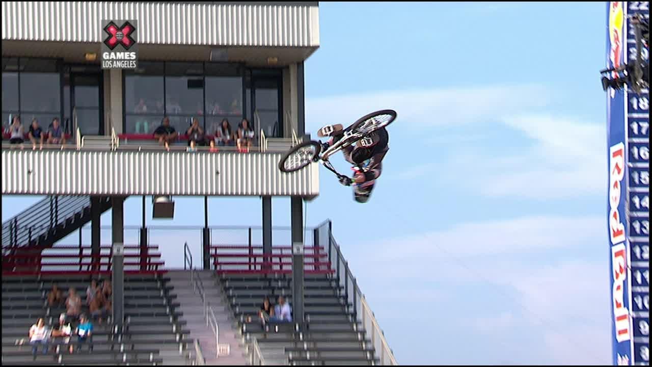 Chad Kagy, BMX Big Air Run 1 - ESPN Video