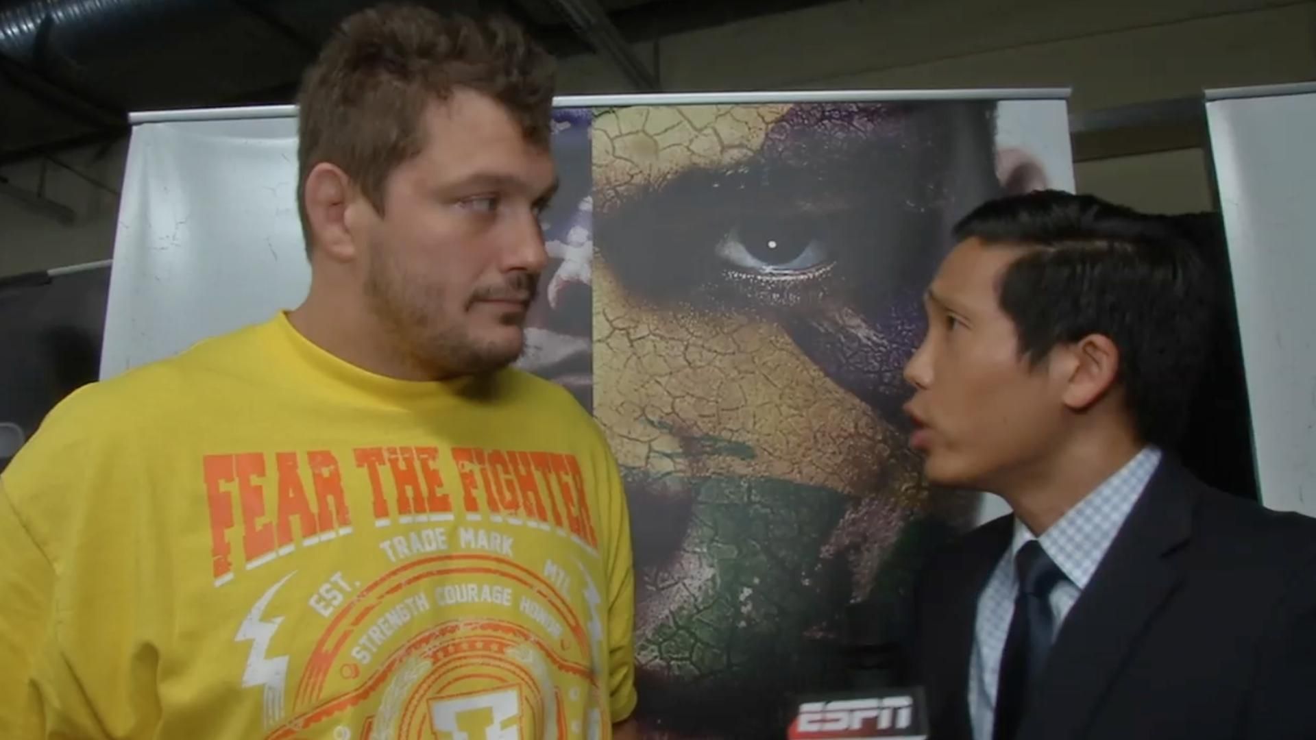 UFC 175: Mitrione On Bout Cancellation - ESPN Video