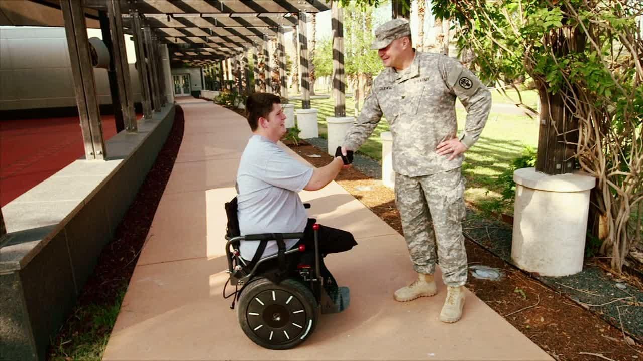 Col. Gajewski spearheads Center For Intrepid - ESPN Video