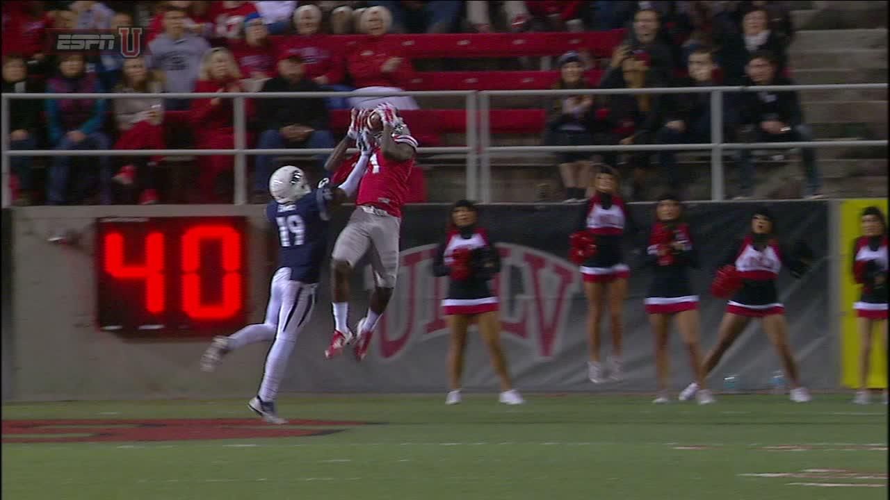 1Q UNLV Devante Davis 3 Yd pass from Blake Decker (Jonathan Leiva Kick ...