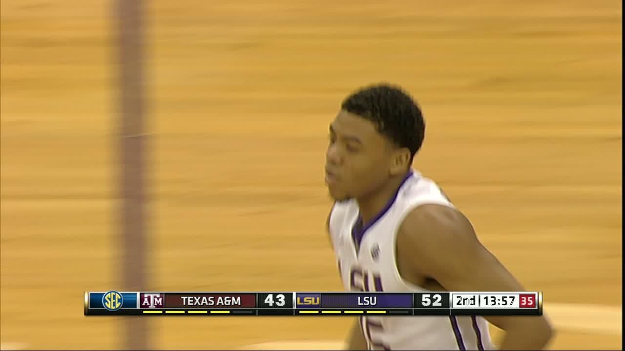 2H LSU J. Patterson made Layup. - ESPN Video