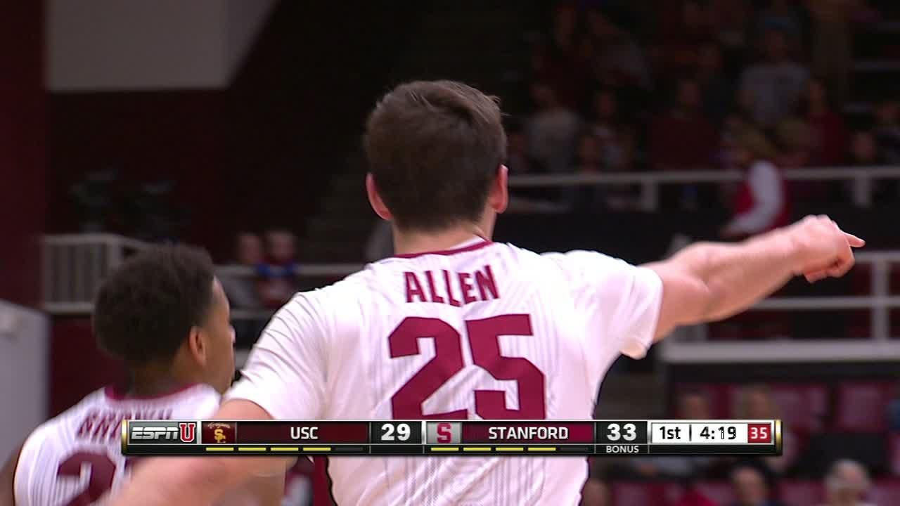 1H STAN R. Allen made Three Point Jumper. Assisted by A. Brown. - ESPN ...