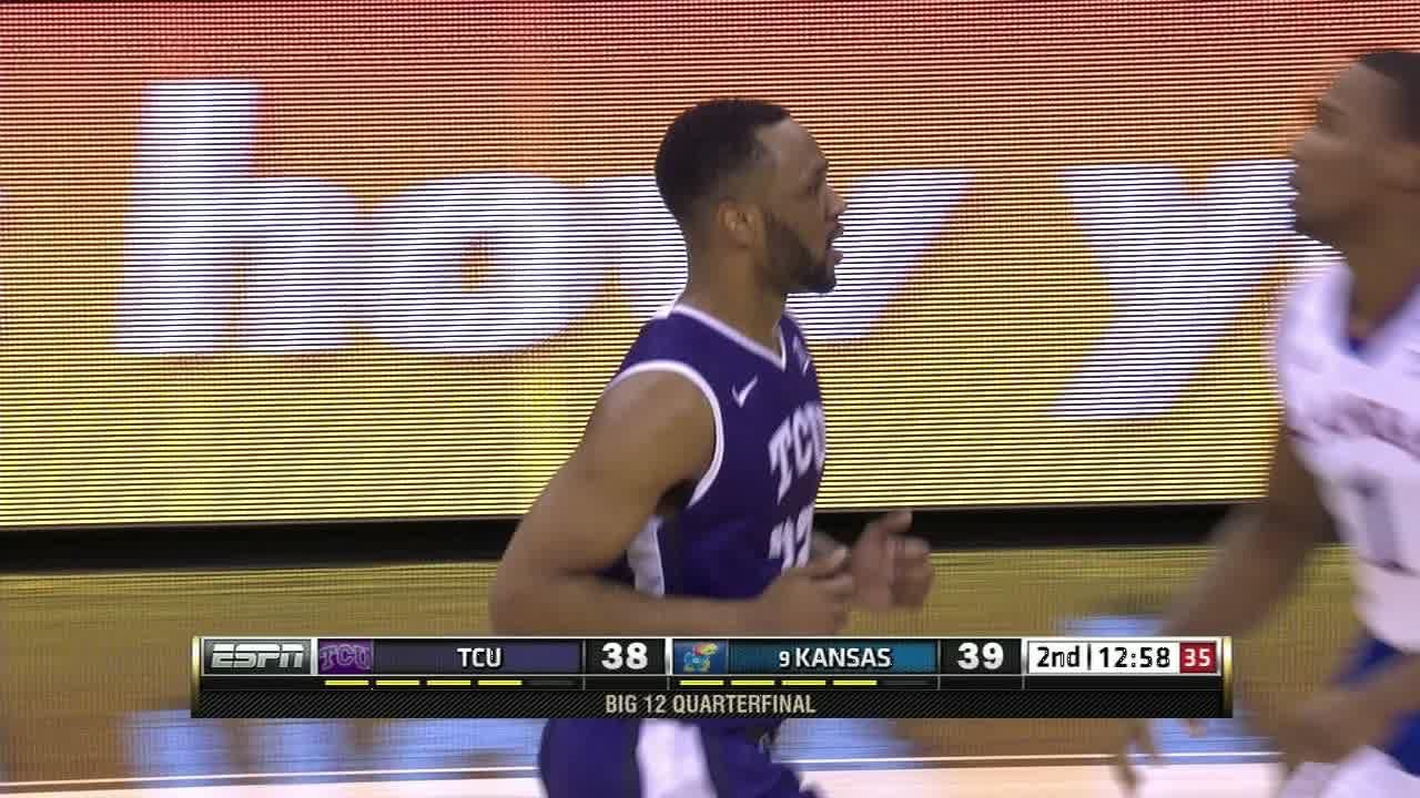 2H TCU T. Zeigler made Dunk. - ESPN Video