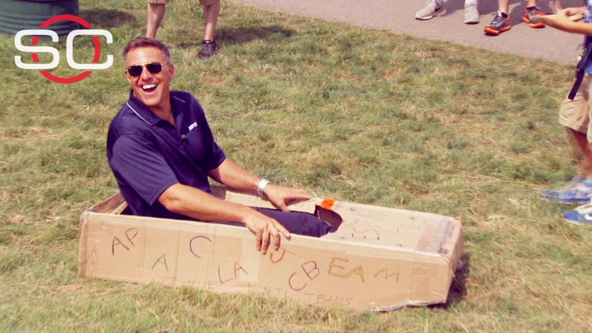 Jay goes down the LLWS hill - ESPN Video