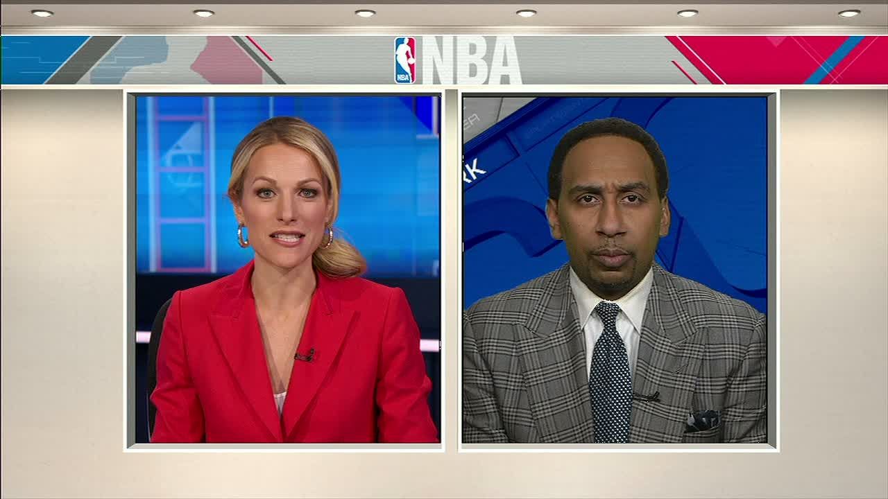 Stephen A.: Doesn't bother me that LeBron coaches teammates - ESPN Video