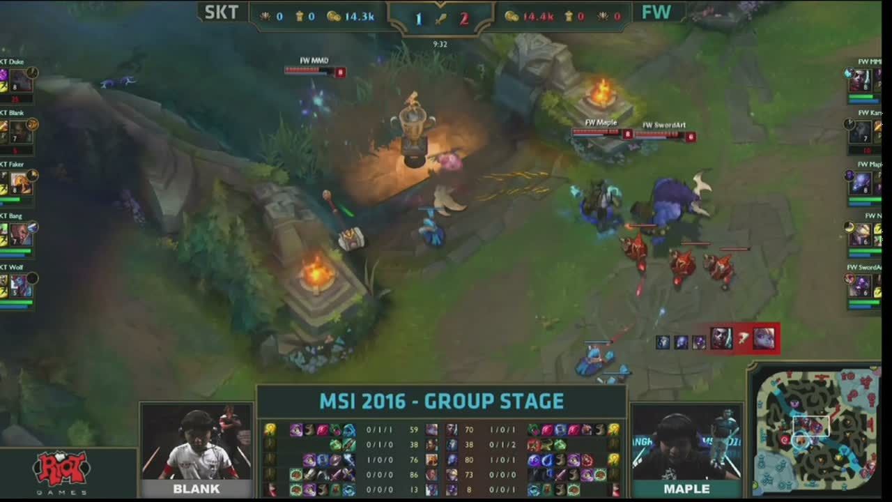 LoL Mid-Season Invitational - Group Stage: SK Telecom T1 vs Flash Wolves - ESPN Video