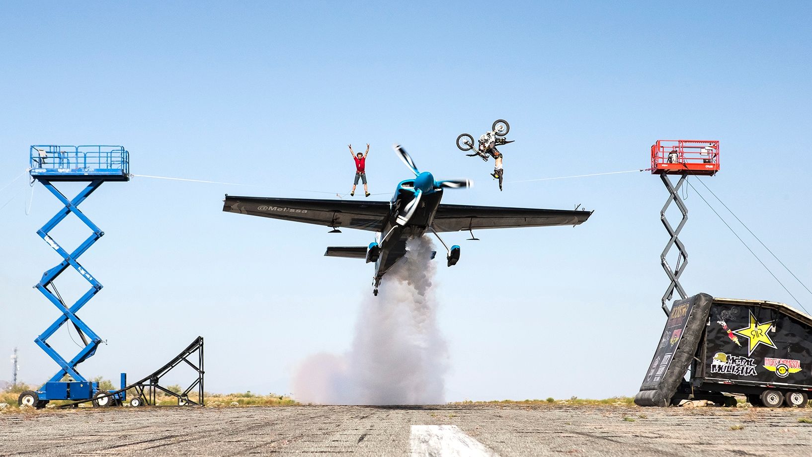Jimmy Fitzpatrick Backflips Airplane - ESPN Video