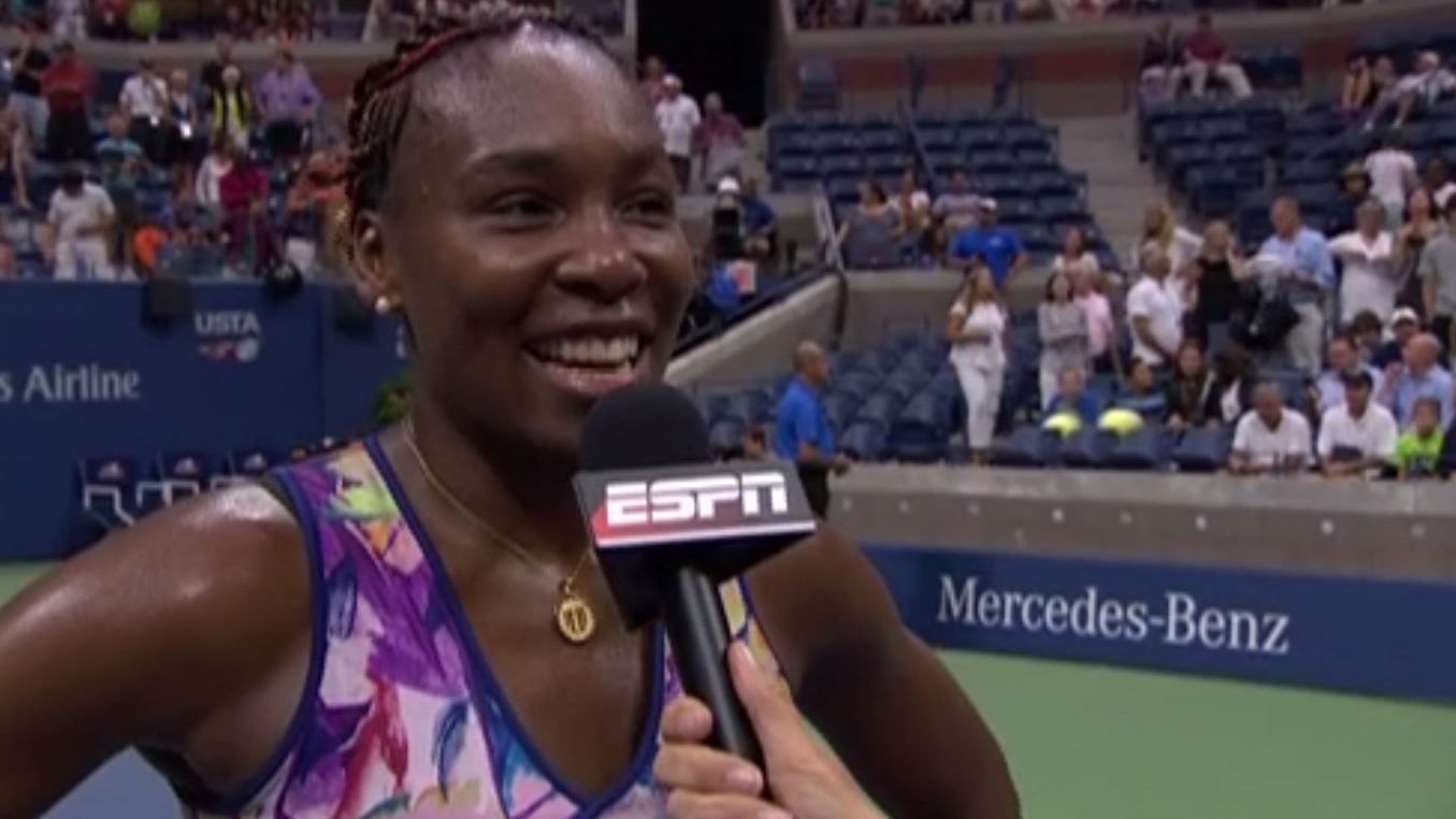 Venus' serve feeling great - ESPN Video