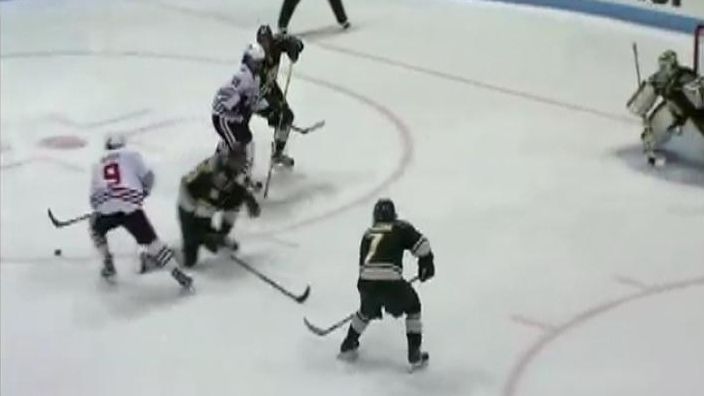 Flashback: Northeastern hockey player displays nifty moves on goal ...