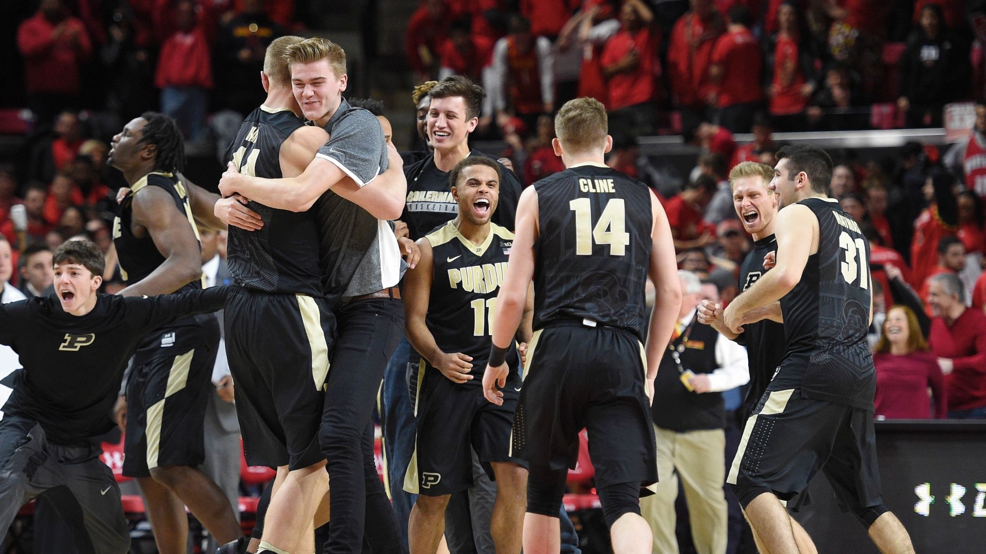Purdue survives wild finish to edge Maryland - ESPN Video
