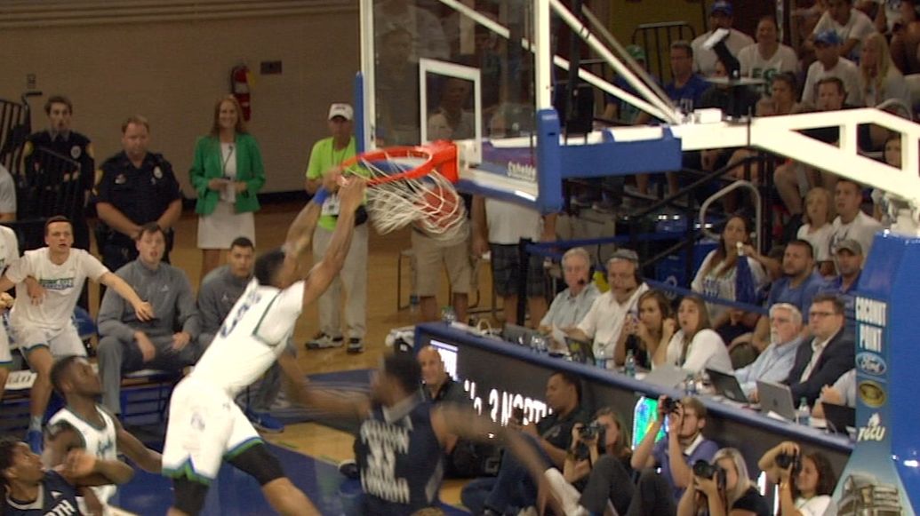 The dunk that broke the shot clock - ESPN Video