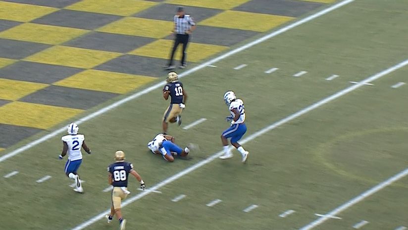 Navy scores on 40-yard passing TD - ESPN Video