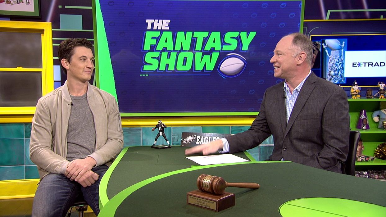 Teller talks Fantasy and Eagles with Berry - ESPN Video