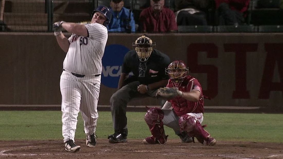 Fullerton beats Stanford on a 'Jumbo' pinch-hit, walk-off HR - ESPN Video
