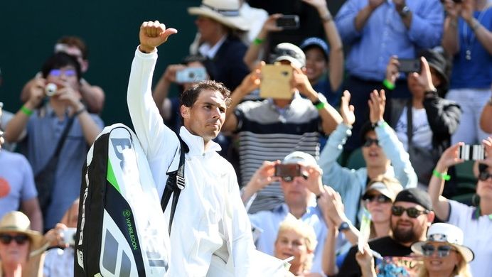 Nadal wins Wimbledon opener - ESPN Video
