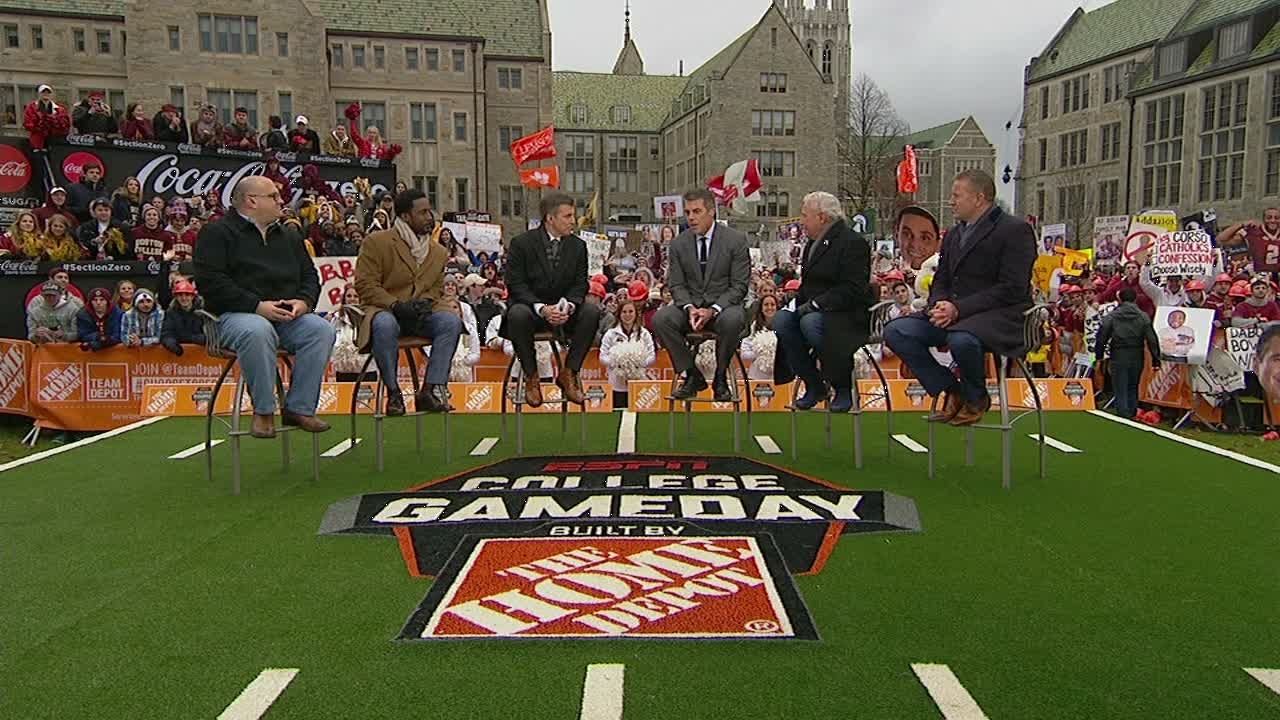 GameDay crew swaps stories of 'incredible' 25 years on show - ESPN Video