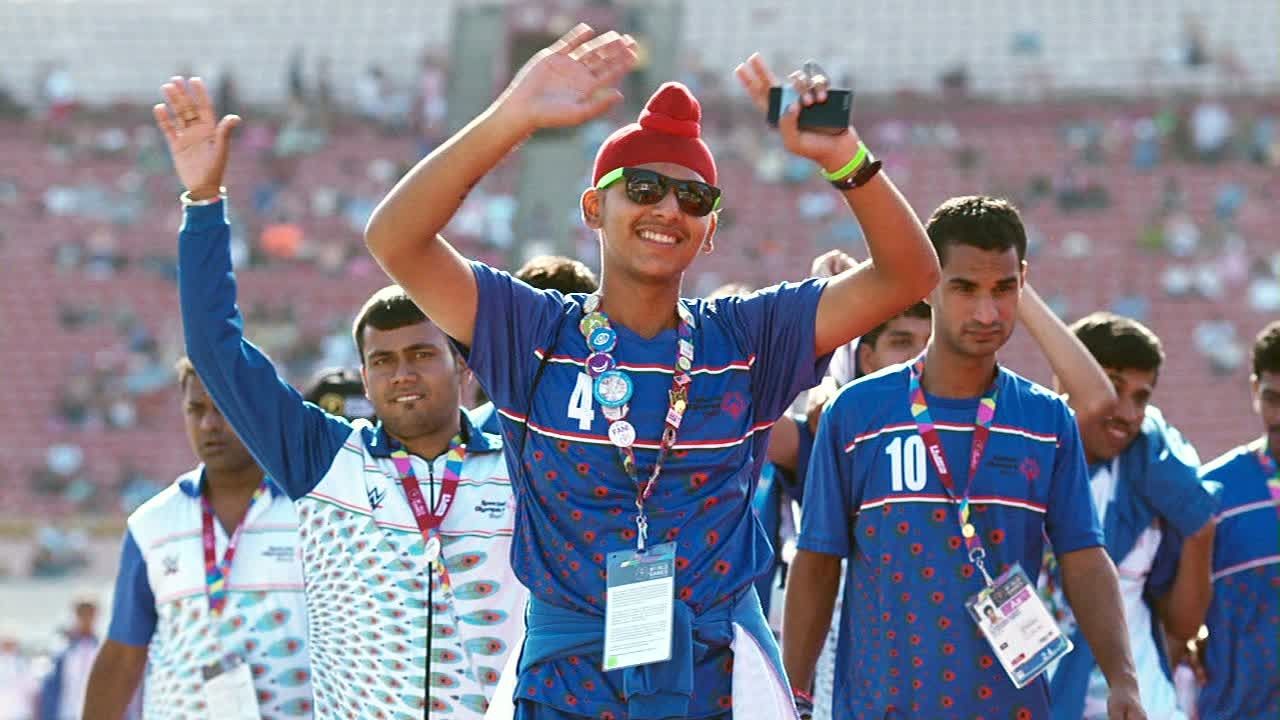 To belong, the opening to the Special Olympics World Games - ESPN Video