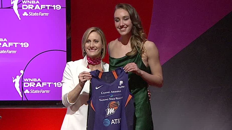 Two Australians picked in 1st round of WNBA Draft - ESPN Video