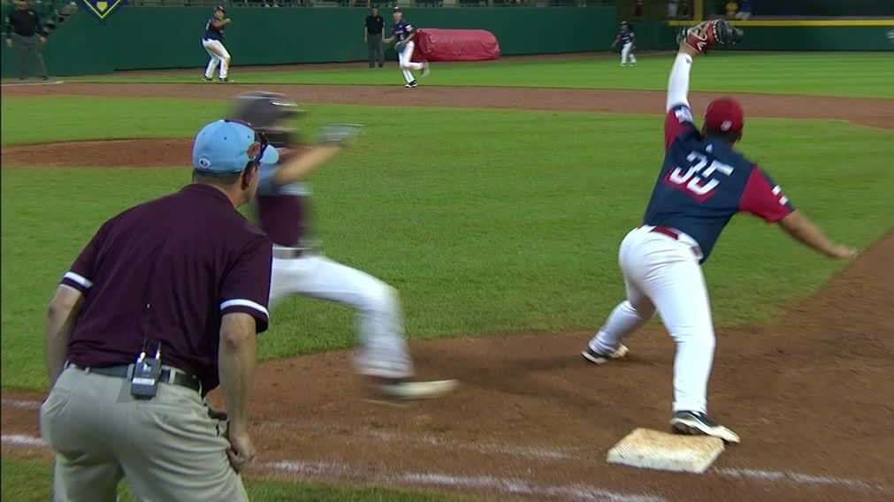 Escobar makes backhanded play to end game - ESPN Video