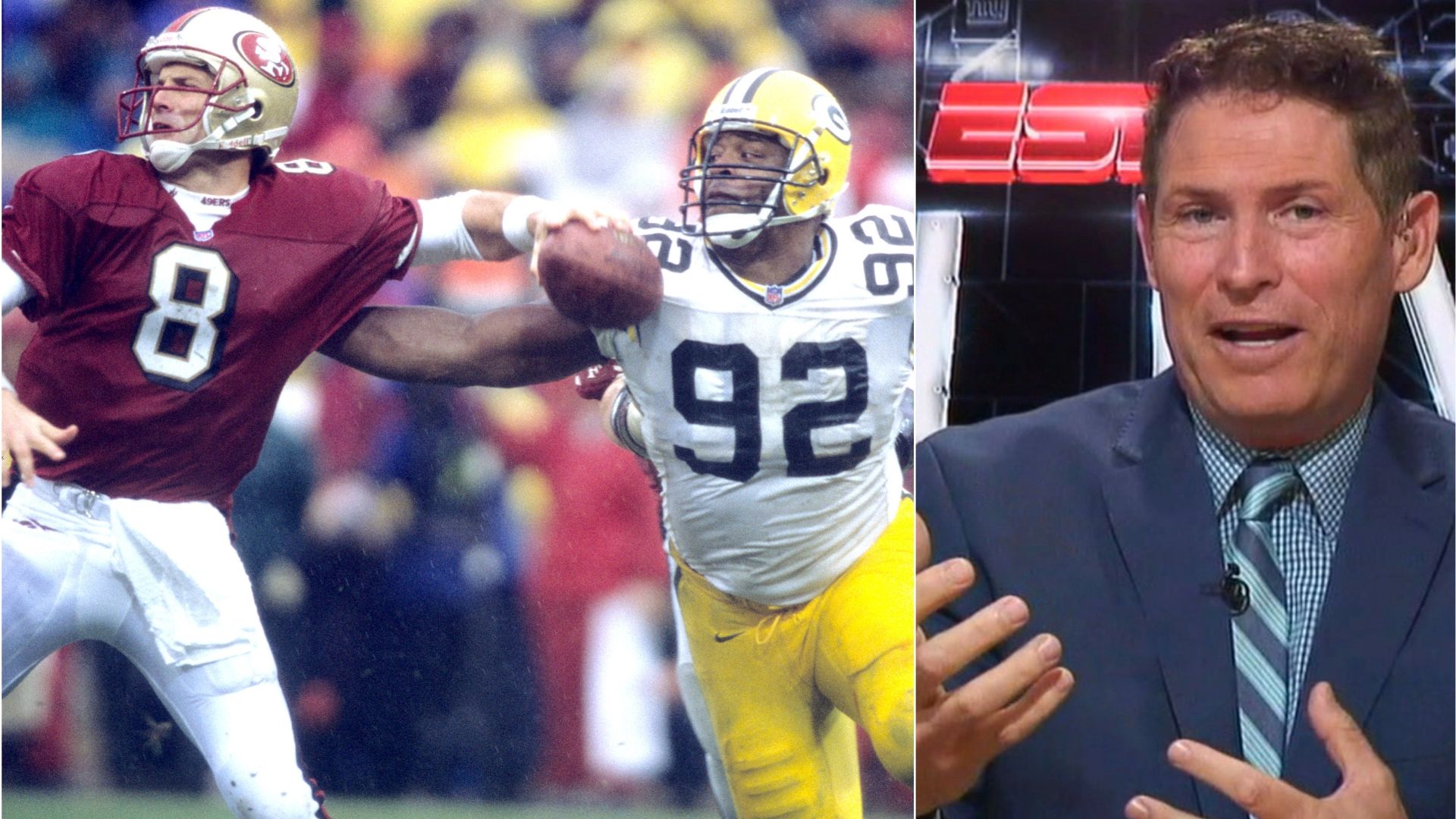 Young reminisces about playing friends in NFL - ESPN Video